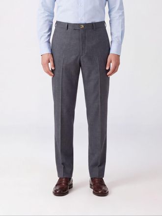 Brunello Cucinelli Sartoriale Slim-Fit-Hose aus Schurwolle und Seide