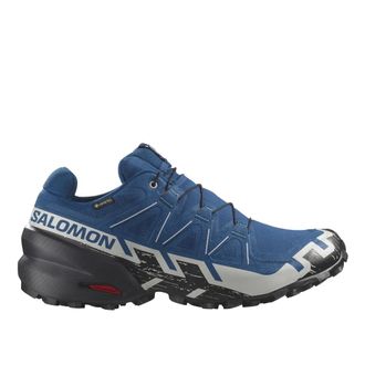 Salomon Poseidon Black Lunroc Speedcross 6 GTX Laufschuhe - - Shoes - Herren - Blau - 47 1/3 EU