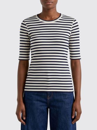 Closed T-Shirt Femme couleur Bleu