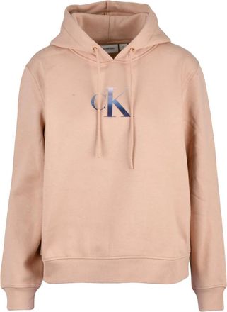 Calvin Klein Jeans Femme, Sweatshirts et sweats &agrave; capuche, Rose, Taille: 42 FR SweaT-shirt