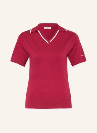 R&ouml;hnisch R&ouml;hnisch Strick-Poloshirt Swing Regular Fit rot