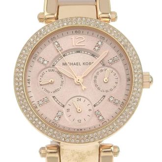 Michael Kors Pre-owned Acier inoxydable montres - Femme - Pre-owned - Jaune - Taille: ONE Size