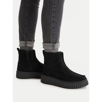 Clarks Stiefeletten Clarks Torhill Cozy 26182910 Schwarz