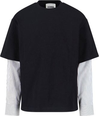 Jil Sander T-Shirt Mit Rundhalsausschnitt