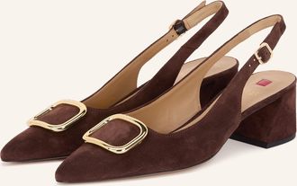 H&ouml;gl Slingpumps braun