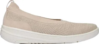 FitFlop Fit Flop - Ballerinas f&uuml;r Damen, Jerseyware (Beige)