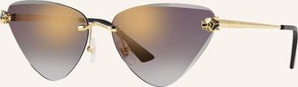 Cartier Sonnenbrille ct0399s gold