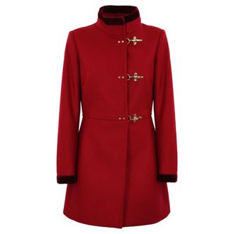 Fay Roter Wollmischmantel Virginia - - Coats - Damen - Rot - L