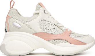 Michael Kors Sneakers MICHAEL Michael Kors Zuma Knit Trainer 43S6ZUFS1D Rosa