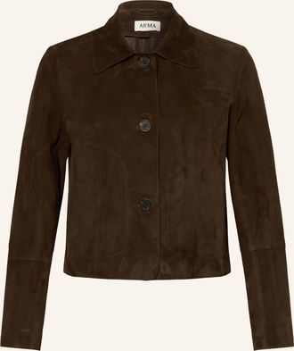 Arma Arma Lederjacke braun
