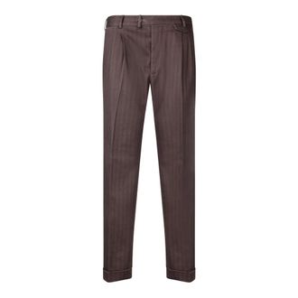 Dell'Oglio Suit Hosen - - Trousers - Herren - Beige - M