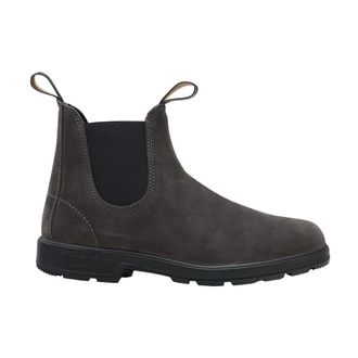Blundstone Homme, Chaussures, Gris, Taille: 44 1/2 EU Bottines plates en cuir