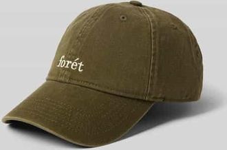 For&eacute;t Basecap mit Label-Stitching