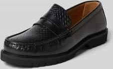 Selected Loafer aus Rindsnappa mit Profilsohle