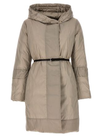 Max Mara Womens Beige Polyamide Full-Length Jacket Clothing