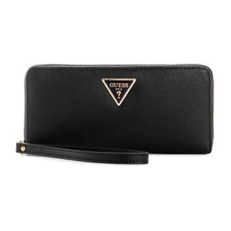 Guess Damen Laurel Geldb&ouml;rse mit Umlaufendem Rei&szlig;verschluss, Gro&szlig; Bag, Bla