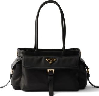 Prada Mittelgroßer Explore Tote Bag - Schwarz