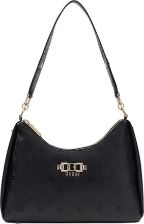 Guess Femme, Sacs, Noir, Taille: ONE Size Anise Double Zip Shoulder Bag