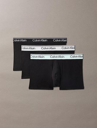 Calvin Klein Lot de 3 boxers taille basse - Microfibre Stretch