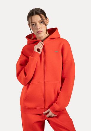 Smilodox Hoodie Lyanna, Oversize Kapuzenpullover Langarm weicher Flauschiger Stoff Sweatshirt K&auml;ngurutasche Pulli Sweater warm bequem Streetstyle Alltag