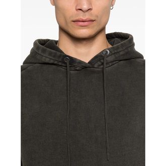 Entire studios Drawstring Cotton Hoodie - Grey