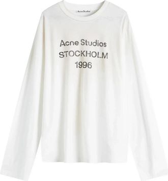 Acne Studios Damen, Oberteile, Wei&szlig;, XLGr&ouml;&szlig;e