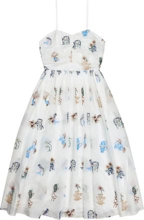 Munthe Femme, Robes, Blanc, Taille: 40 FR Midi Dress