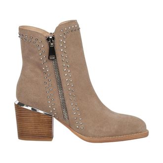 Alma En Pena Niedriger Stiefelette mit Nieten - - Shoes - Damen - Beige - 41 EU