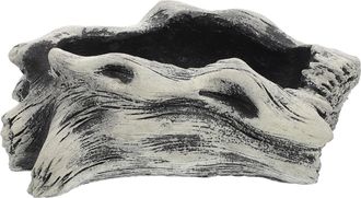 Cabilock Kreativer Zement Übertopf mit Ablaufloch Handgefertigter Bonsai Blumentopf aus Robustem Einzigartiger Pflanztopf für Sukkulenten Vielseitige Dekoratio