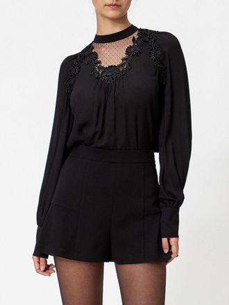Twinset Top Damen Farbe Schwarz