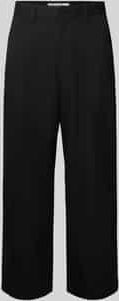 Lacoste Loose Fit Weite Hose aus Baumwoll-Mix