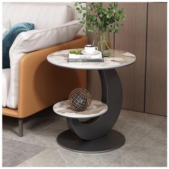 Generic Coffee Table,Corner Table with Storage Shelf, Accent Tables Living Room, Bedroom Side Table, Bedroom Couch for Small Rooms End Table