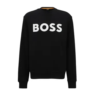 HUGO BOSS Homme, Sweatshirts et sweats &agrave; capuche, Noir, Taille: M SweaT-shirt Classique
