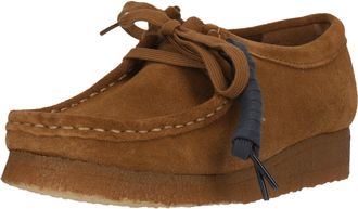 Clarks Mokassins Wallabee Cola Suede