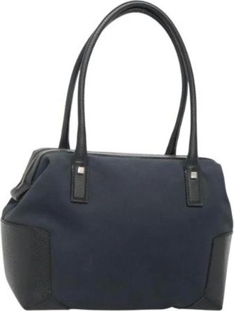 Ferragamo Pre-owned Nylon sacs-main - Femme - Pre-owned - Noir - Taille: ONE Size