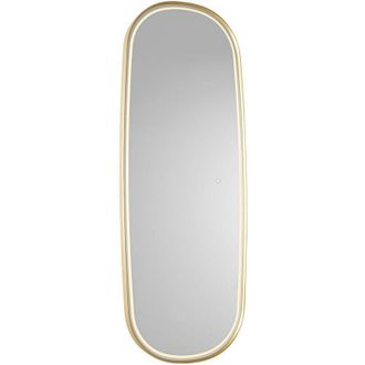 QAZQA Qazqa - geraldien - led Dimmable Eclairage miroir variateur inclus - 1 lumi&egrave;re - l 45 cm - Dor&eacute; - Moderne - &eacute;clairage int&eacute;rieur - Salle de bains