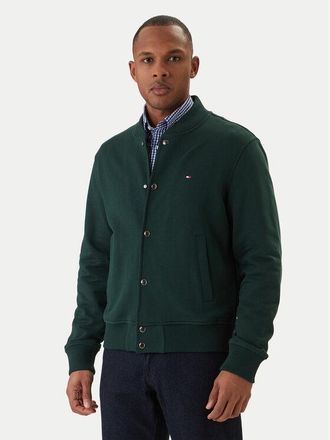 Tommy Hilfiger Bomberjacke Essential MW0MW42470 Gr&uuml;n Regular Fit