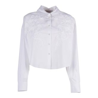 Ermanno Scervino Damen, Blusen & Hemden, Wei&szlig;, XSGr&ouml;&szlig;e