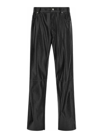 Maison Margiela Lederhose - Schwarz