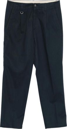Paolo Pecora Homme, Pantalons, Bleu, Taille: M Straight Pantalons