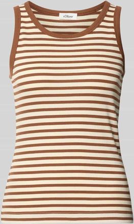 s.Oliver Red Label Slim Fit Tanktop aus Baumwoll-Mix