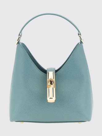 Furla Mini sac port&eacute; &eacute;paule en cuir grain&eacute; avec logo Monogram et bandouli&egrave;re
