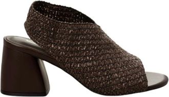Jeannot Femme, Chaussures, Brun, Taille: 40 EU Sandalo in Rafia