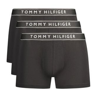 Tommy Hilfiger Homme, Sous-v&ecirc;tements, Noir, Taille: S Boxer Shorts Tri Pack