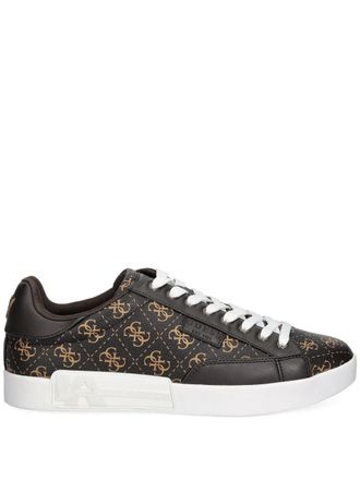 Guess Co baskets Caserta 4G - Marron