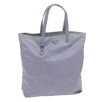 Prada Pre-owned Nylon totes - - Pre-owned - Damen - Blau - ONE SIZE