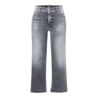 Cambio Femme, Jeans, Gris, Taille: 40 FR Jean Large Gris