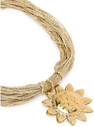 Au Printemps Paris Collier soleil fil de coton