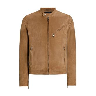 Dolce & Gabbana Cazadora Ante Det Plateados - - Jackets - Herren - Braun - XL