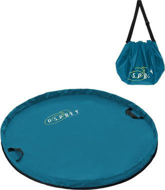 Osprey Neoprenanzug Wickelunterlage, wasserdichte Outdoor-Wickeltasche, tragbar, faltbar und wasserabweisend, Reisetasche, Blaugrün, Einheitsgröße